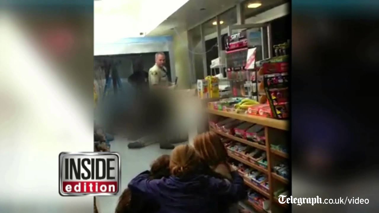 Mobile phone footage shows moments after killer Elliot Rodger struck ...