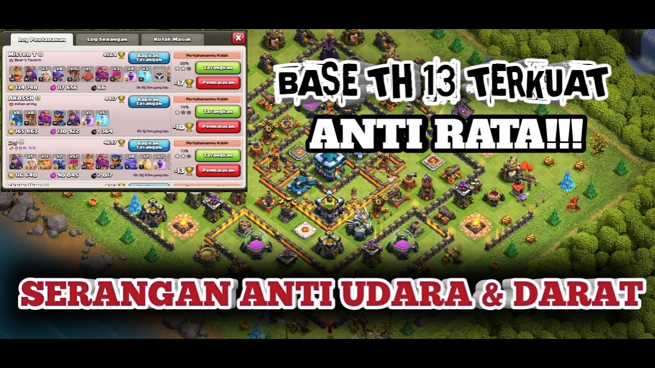 BASE TERKUAT TH 13 ANTI SERANGAN UDARA & DARAT - YouTube