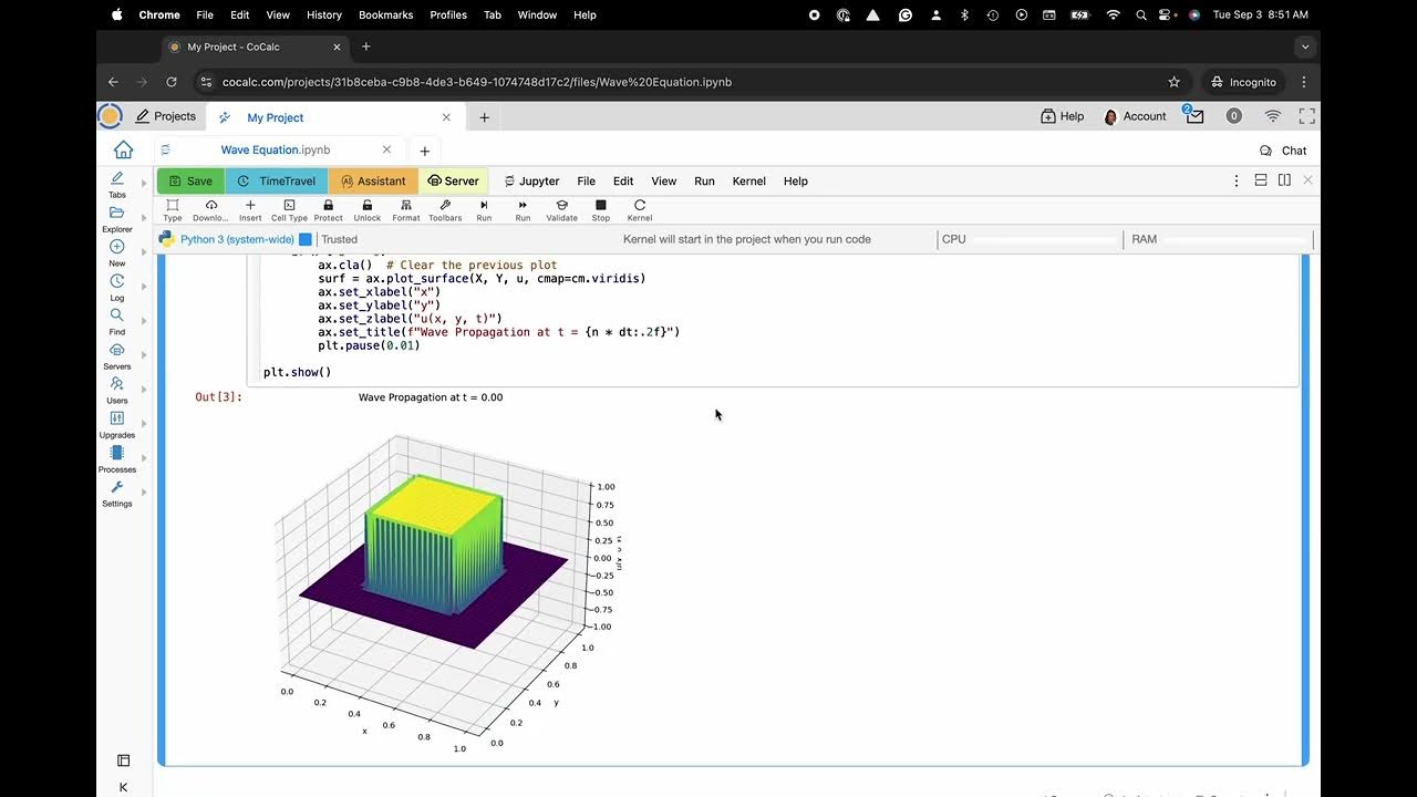 How to Make LaTeX Equations from Jupyter Cells Using CoCalc - YouTube