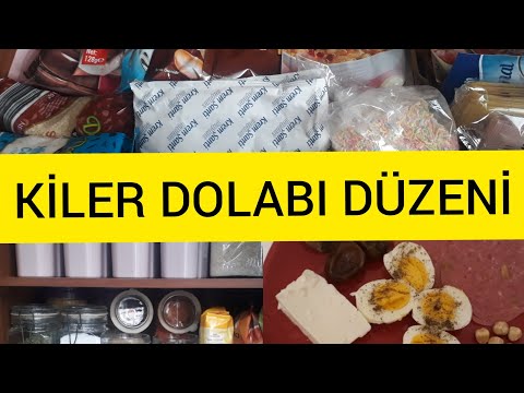 KİLER DOLABI DÜZENİ✔ |SAHURDAN İFTARA⏰🍽 | GÜNLÜK VLOG