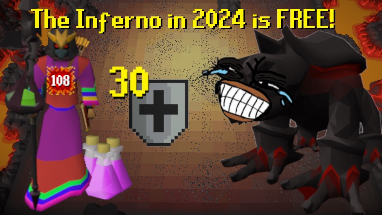 30 Defence Inferno Run | Waves 50 through Zuk - YouTube