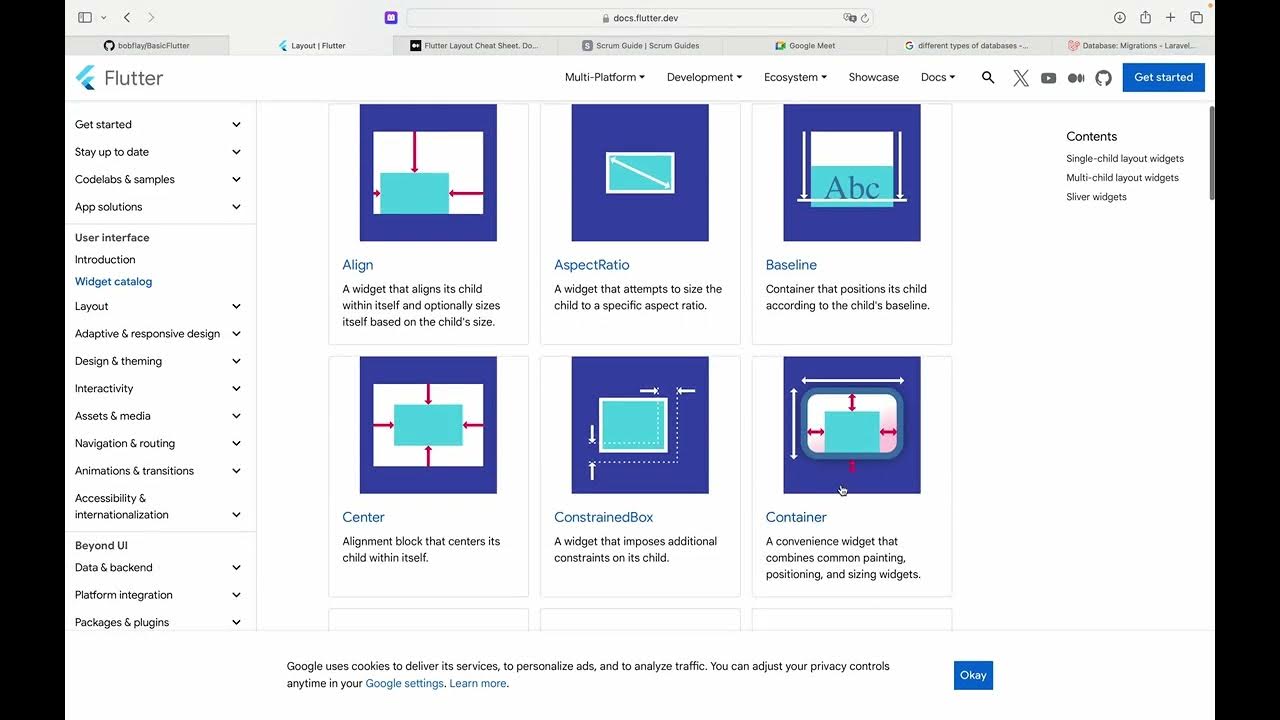 flutter layout - YouTube