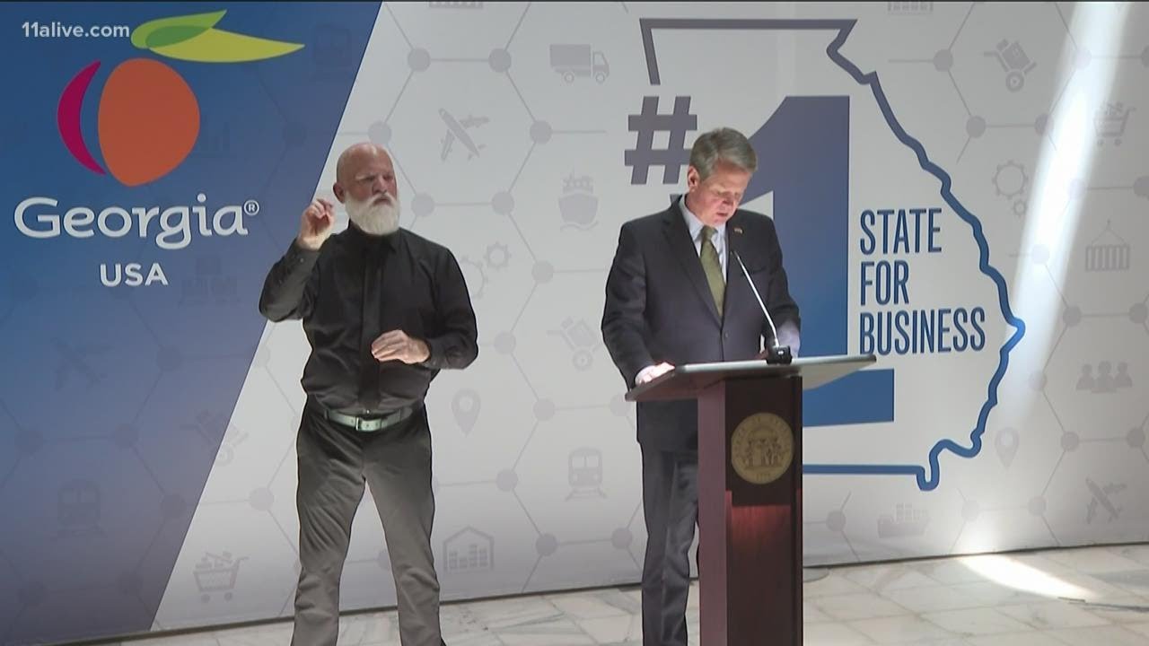 The story behind the deaf interpreter seen at many of Gov. Kemp's news ...