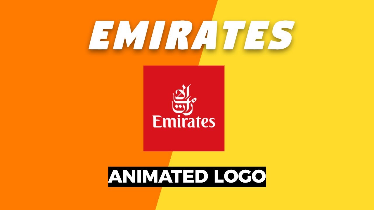 Emirates Animation #animation #logo - YouTube