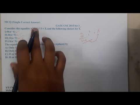 GATE CSE 2015 SET 3 Q ||Algorithms || GATE Insights Version: CSE - YouTube