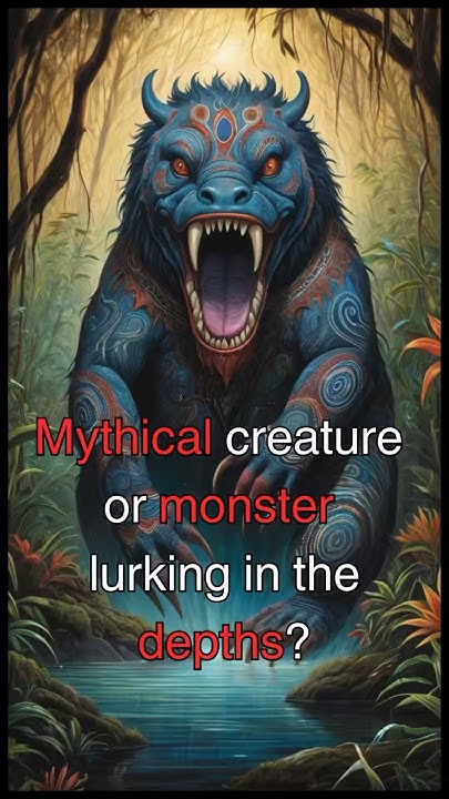 Bunyip: Mythical creature or monster in the waters ...