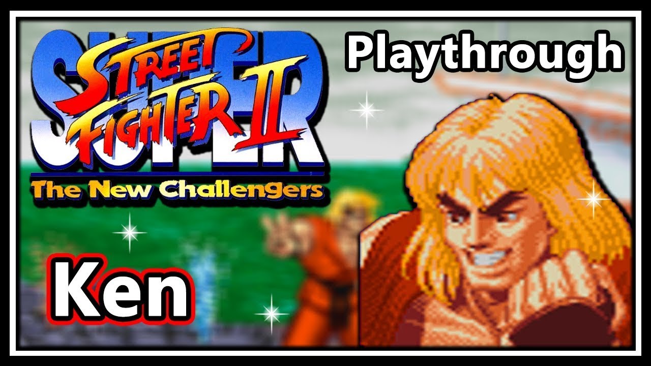 Super Street Fighter II The New Challengers (SNES / SUPER NINTENDO ...