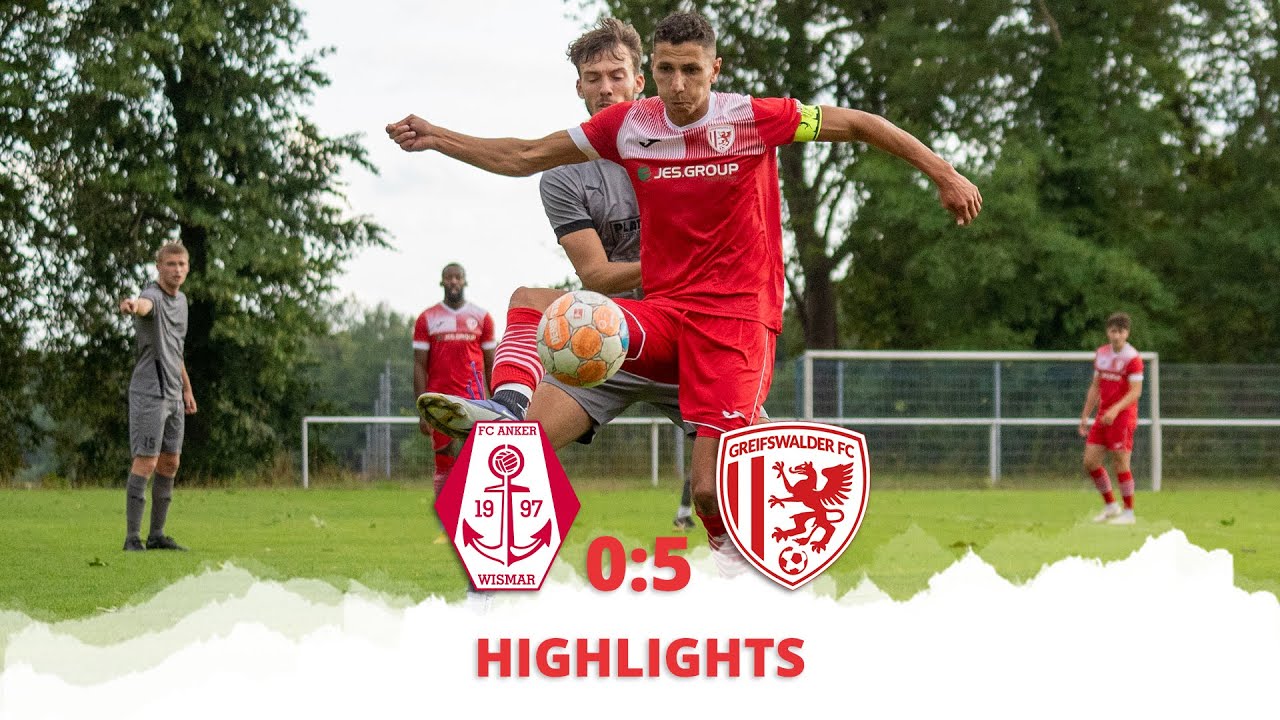 HIGHLIGHTS | FC Anker Wismar - Greifswalder FC | Freundschaftsspiel ...