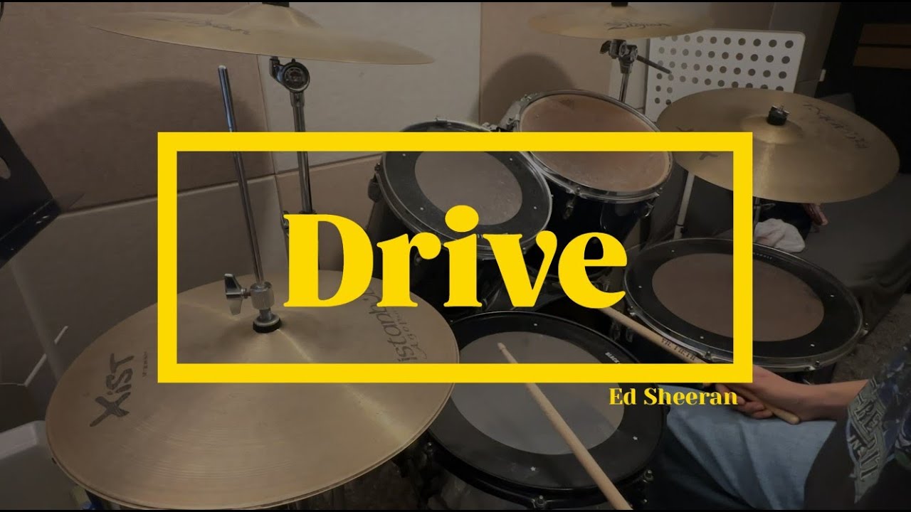 드럼커버 36. Drive (From F1® The Movie) - Ed Sheeranㅣ취미드럼ㅣ직장인 취미ㅣDrum Cover ...