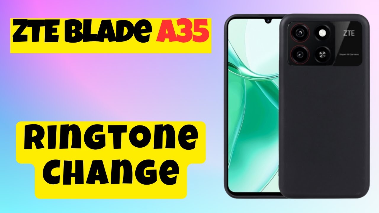 Ringtone Change ZTE Blade A35 || How to change ringtone || Ringtone ...