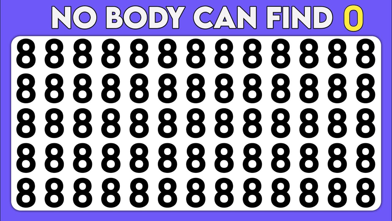 Find the Odd One Out | Number and Letter Edition | Observation Skills ...