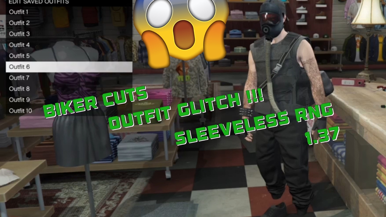 GTA5 | BIKER CUTS OUTFIT GLITCH 1.37//PS4, XBOX1,PC (EASY) - YouTube