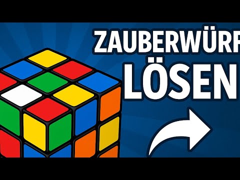 Tutorial Zauberwürfel lösen 3x3 für Anfänger - YouTube