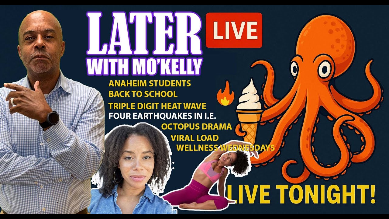WEDNESDAY 08/06/25: Later, with Mo'Kelly - YouTube