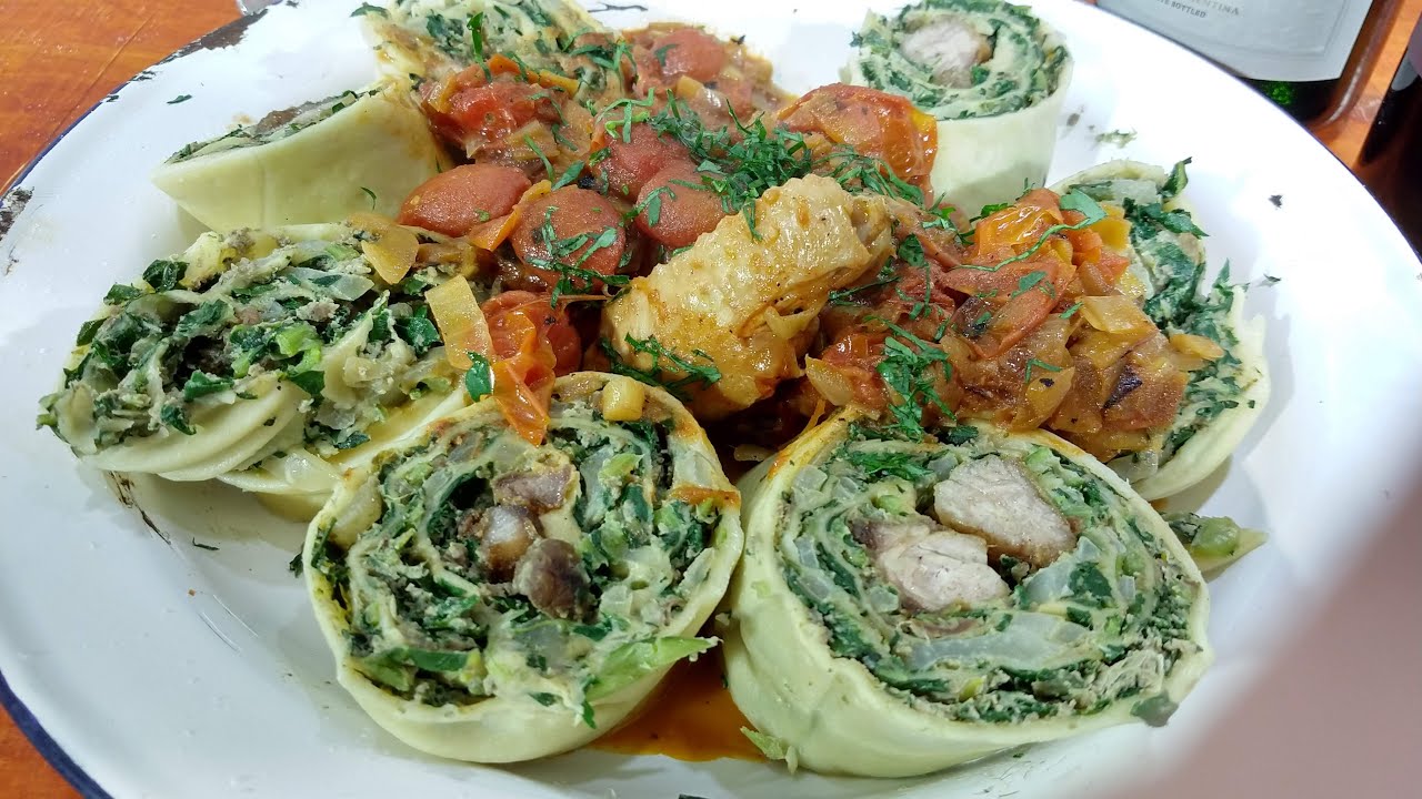 Raviolón de acelga y mollejas | Por Francisco Taverna - YouTube