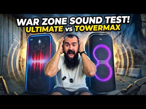 Who's better? Sony ULT Tower Max vs JBL PartyBox Ultimate
