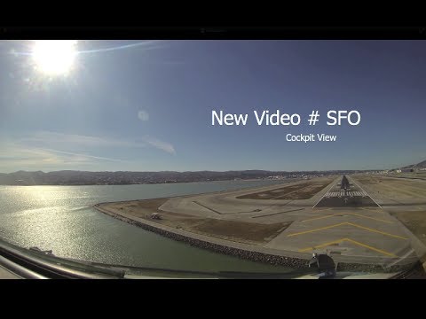 Landing at San Francisco (SFO) CA-USA - (Cockpit View) - YouTube