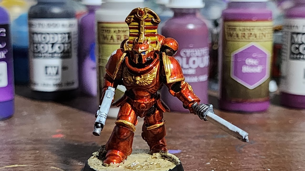 Warhammer 40k Loyalist Thousand Sons - Brady Paints - YouTube