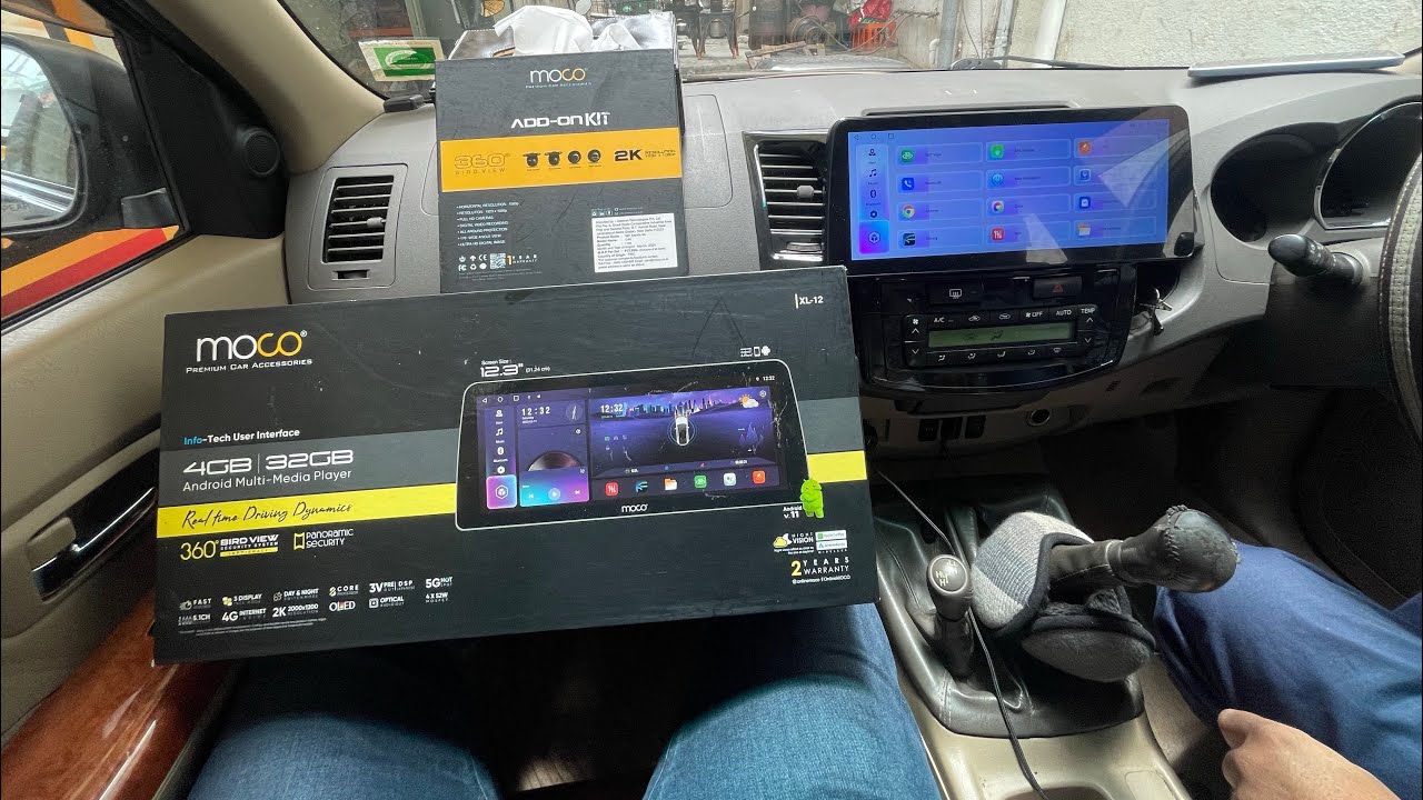 Old Fortuner from Kerala Upgraded with Moco XLLLLL 12.33” Display, 360 Camera, Sony Amplifier ...