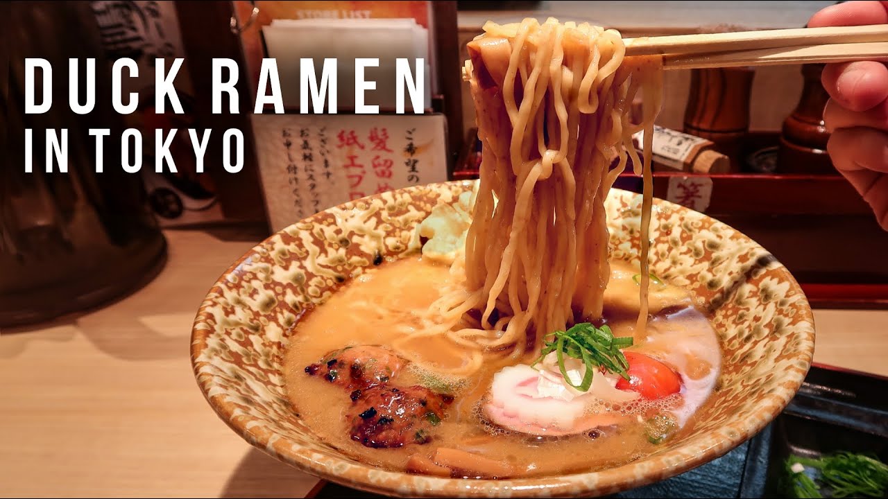 Tokyo Duck Ramen Keisuke and Desserts at Mitsukoshi in Tokyo Japan ...