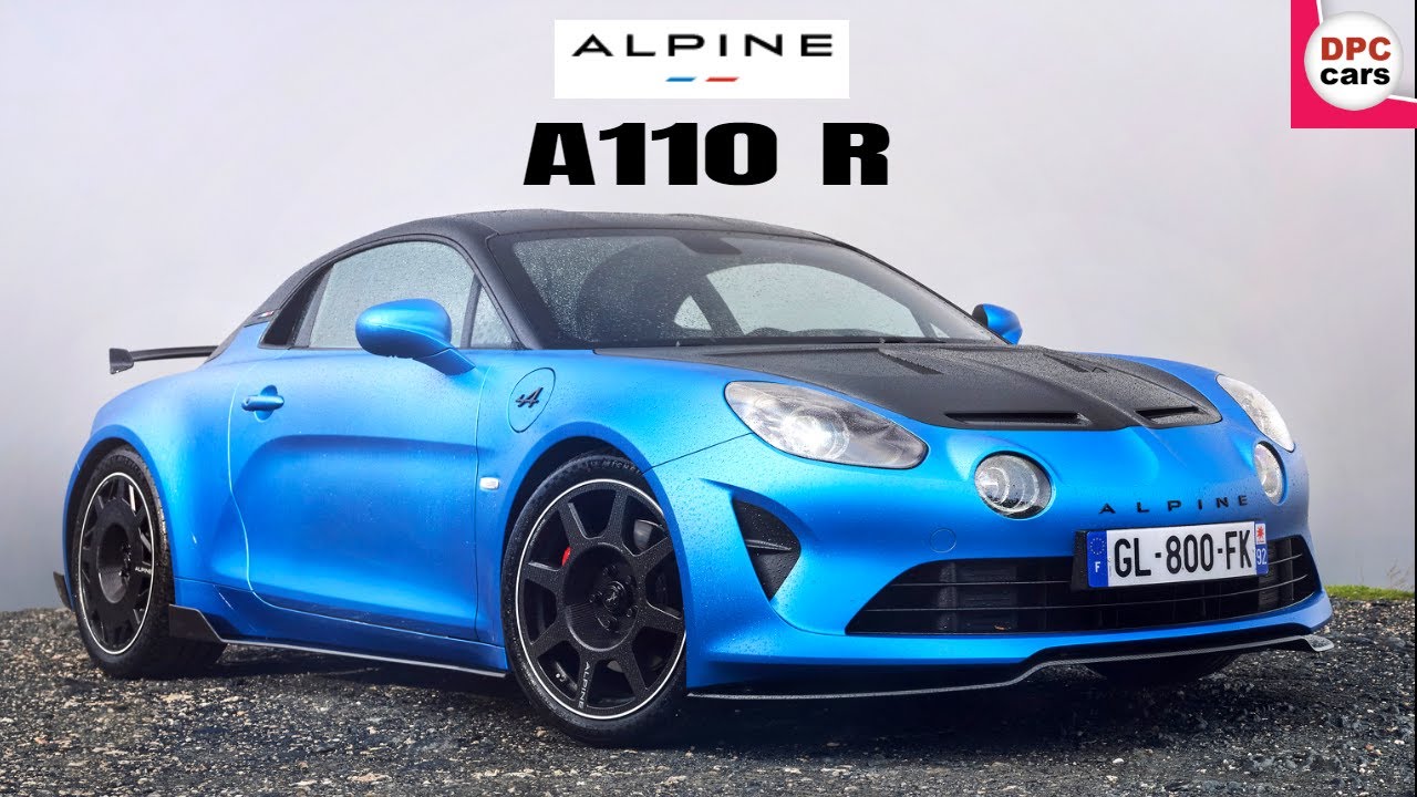 2023 Alpine A110 R Track Ready Sports Car - YouTube