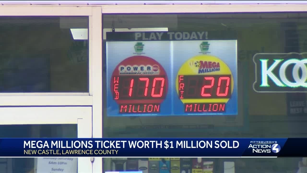 Mega Millions ticket worth $1 million sold in New Castle - YouTube