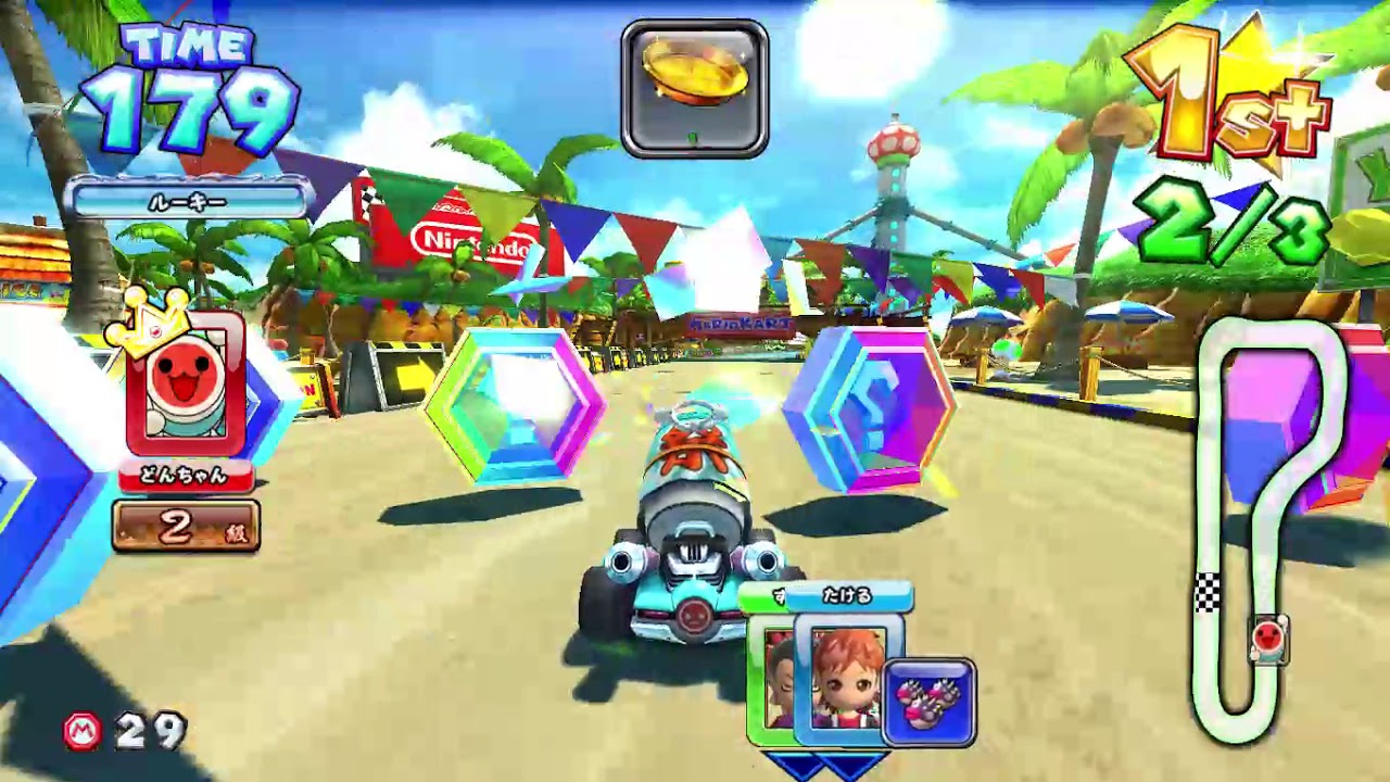 Mario Kart Arcade GP DX (720p) with Don-Chan マリオカート アーケードグランプリDX #045 ...