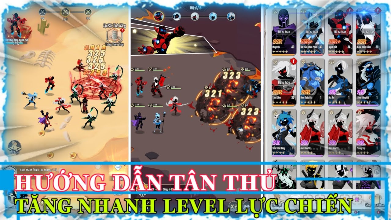 AI Stickman – Vũ Trụ Người Que Hướng dẫn tân thủ cách chơi chuẩn và ...