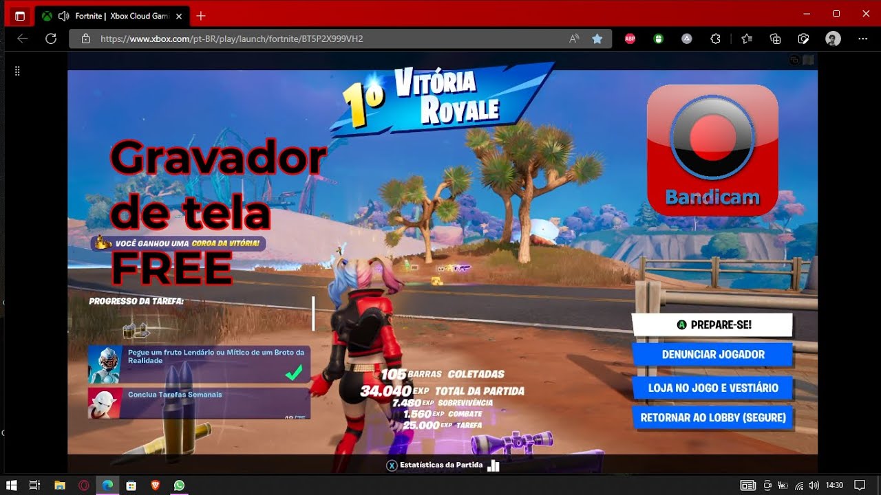 O melhor gravador de tela para gravar fortnite de navegador - YouTube
