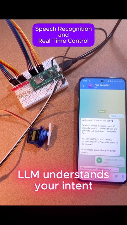 AI speech recognition and control of Pico #ai #raspberrypi #arduino #chatgpt - YouTube