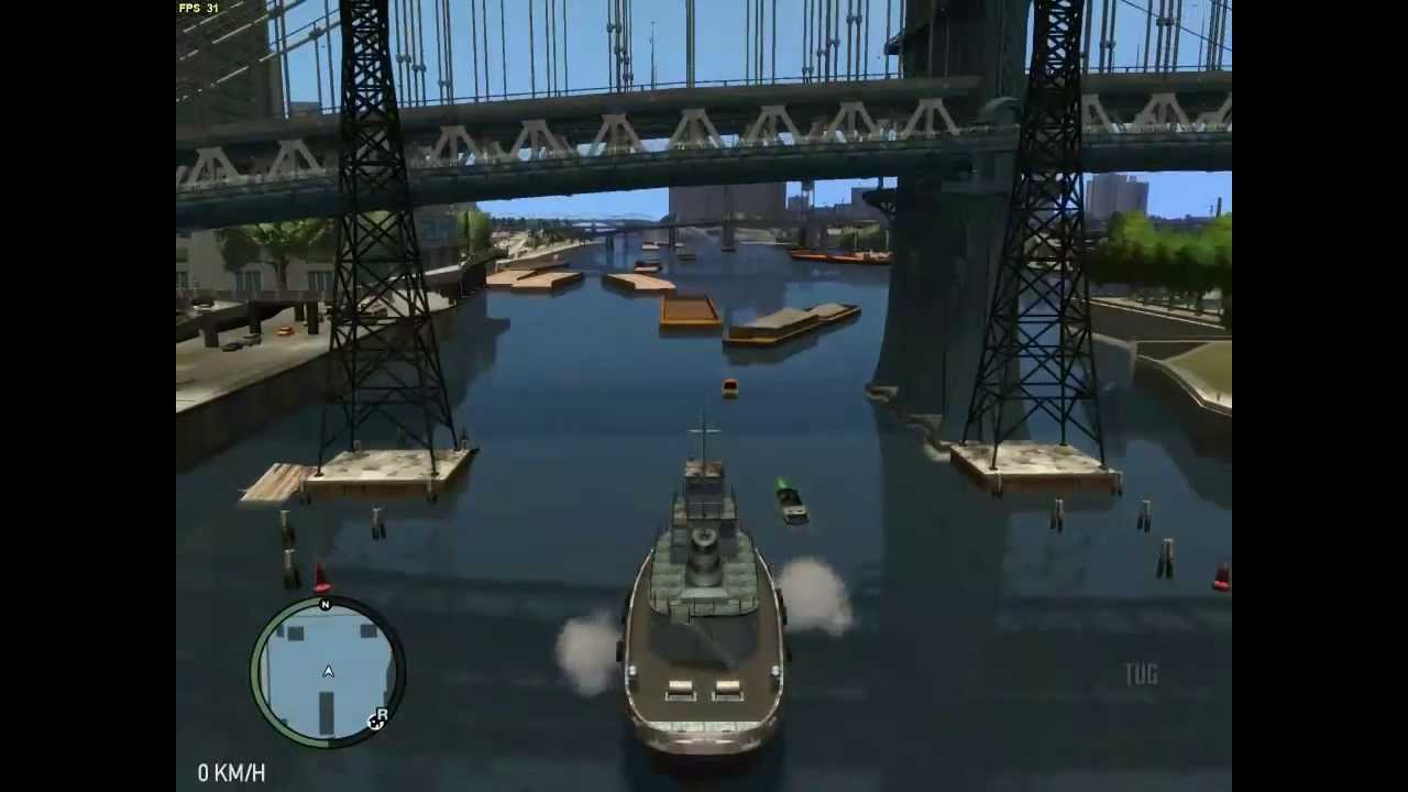 GTA IV MOD drive on water with cars,drive under water,fly with cars,fly ...