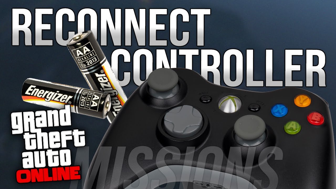 GTA Online - Reconnect Controller - Missions (Facecam) - YouTube