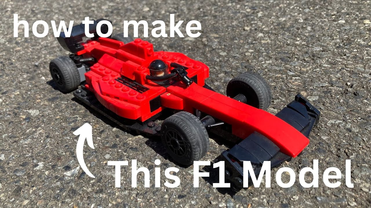 Tutorial: how to make Lego F1 car - YouTube