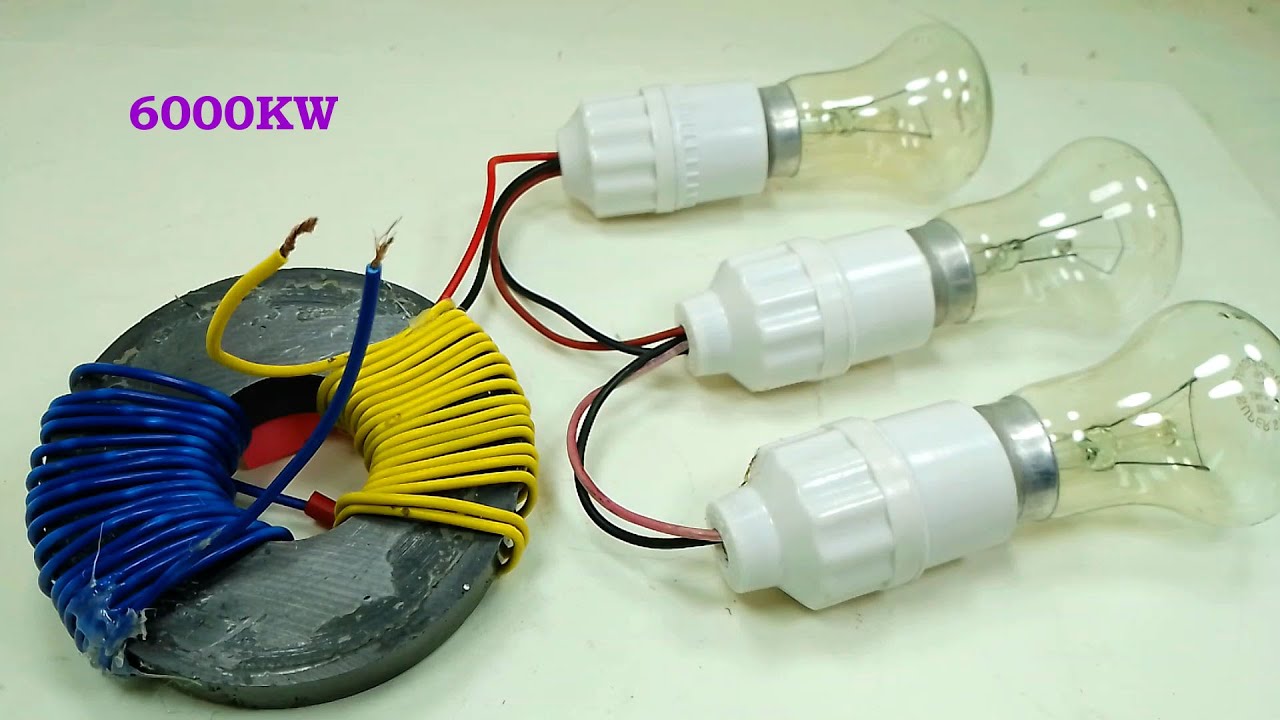 New amazing energy generator self running magnet generator use high ...