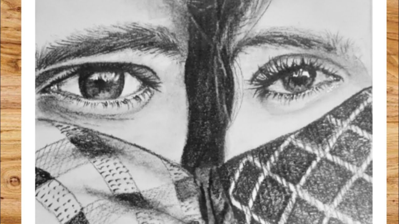 step by step tutorial easy drawing love eyes ||easy drawing ,B6 pencil ...