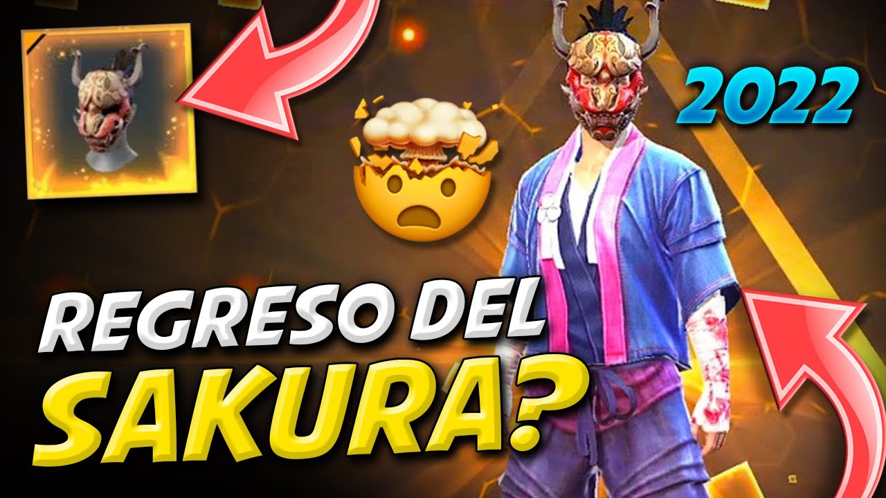 REGRESARÁ EL SAKURA A FREE FIRE EN 2022? ( GRAN REGRESO DE SKINS ...
