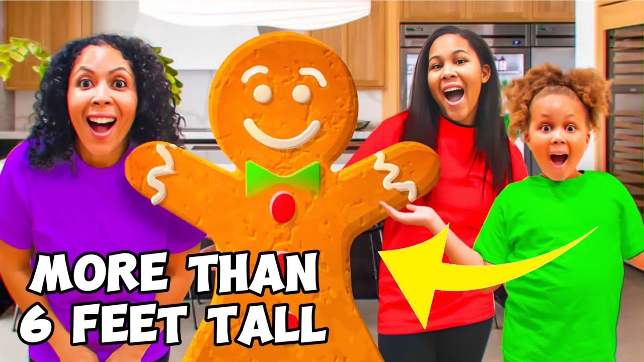 We Made The World's Largest Gingerbread Man - YouTube