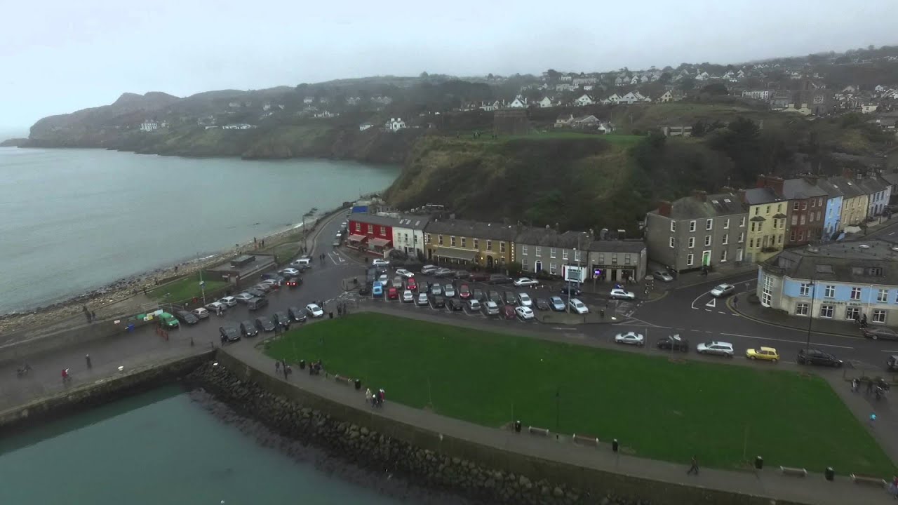 DJI Phantom 3 Howth Harbour and Peninsula Aerial Footage - YouTube