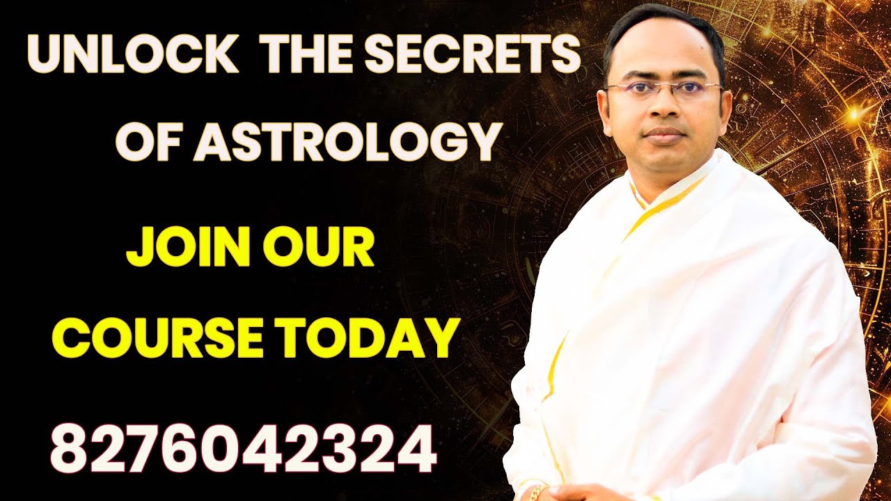 Learn Vedic Astrology & Palmistry,Numerology | Astrology Training by Guruji Santanu Shastri ...