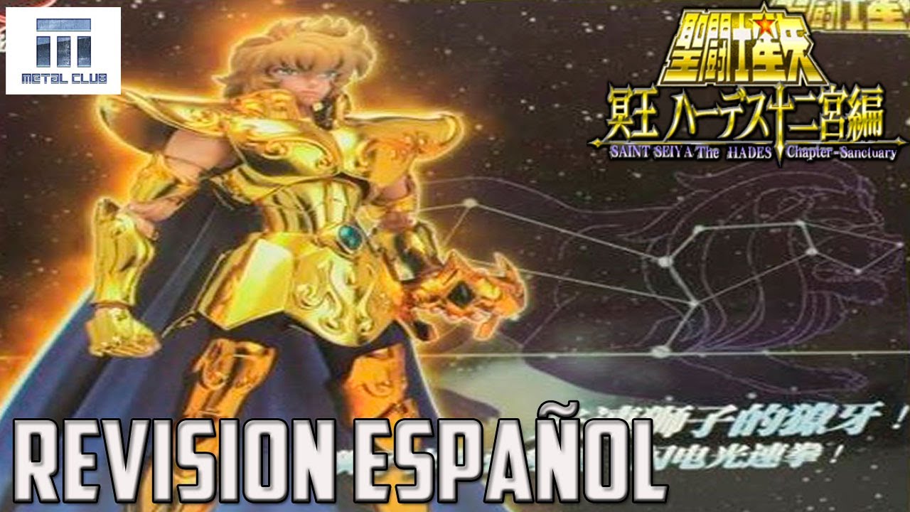 Aioria de Leo Myth cloth ex Metal Club Revision en español - YouTube