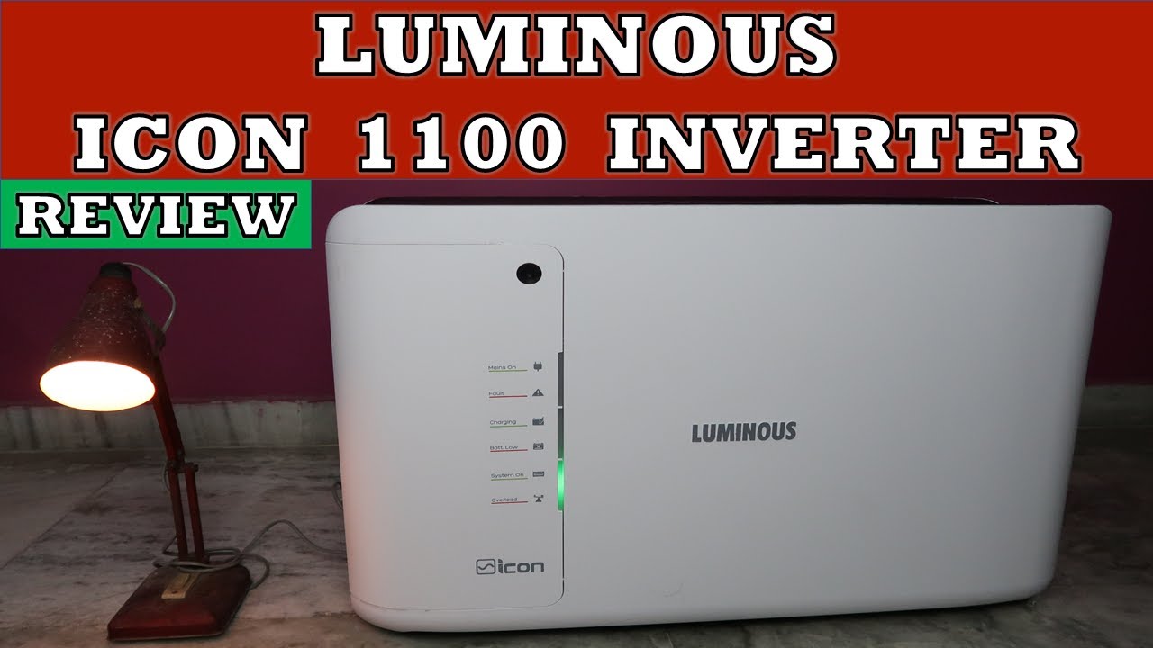 Luminous Icon 1100 Inverter - Review - YouTube