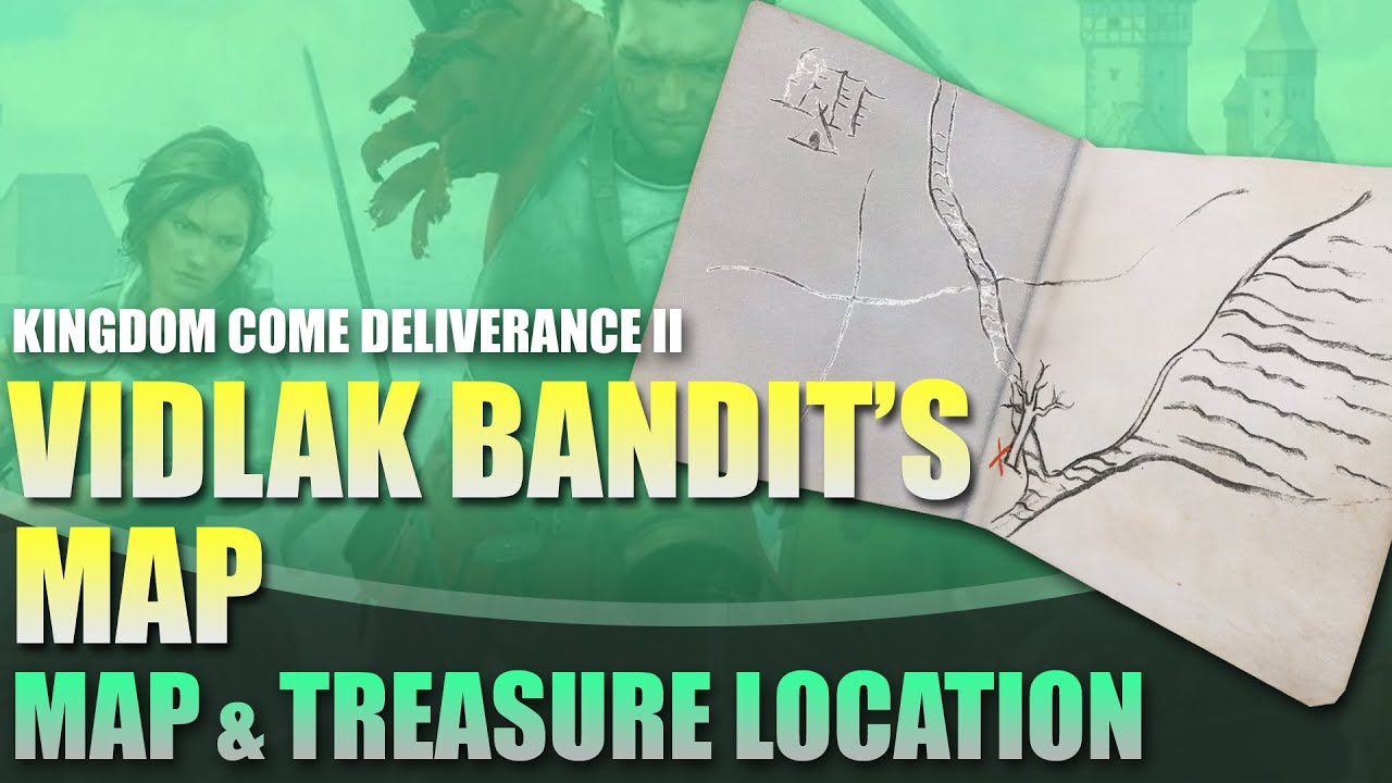 Vidlak Bandit's Map and Treasure Chest Location | Kingdom Come ...