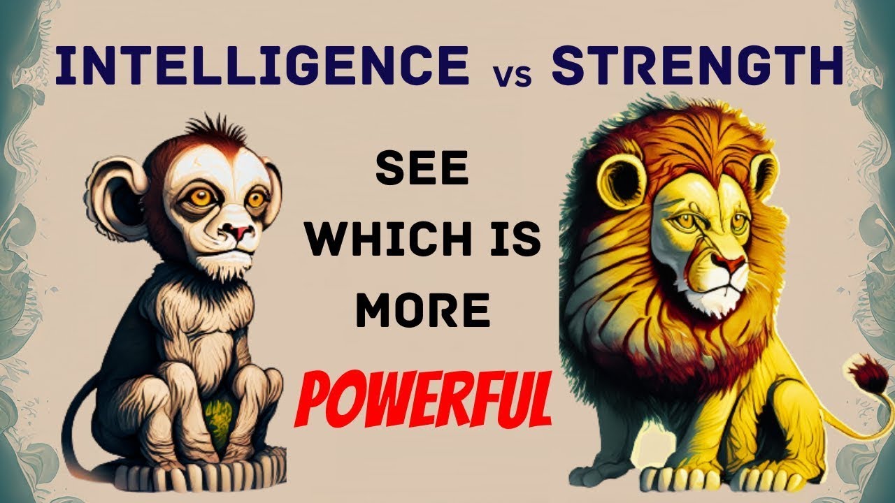 Intelligence vs. Strength | A story of Intelligent MONKEY and Strong ...
