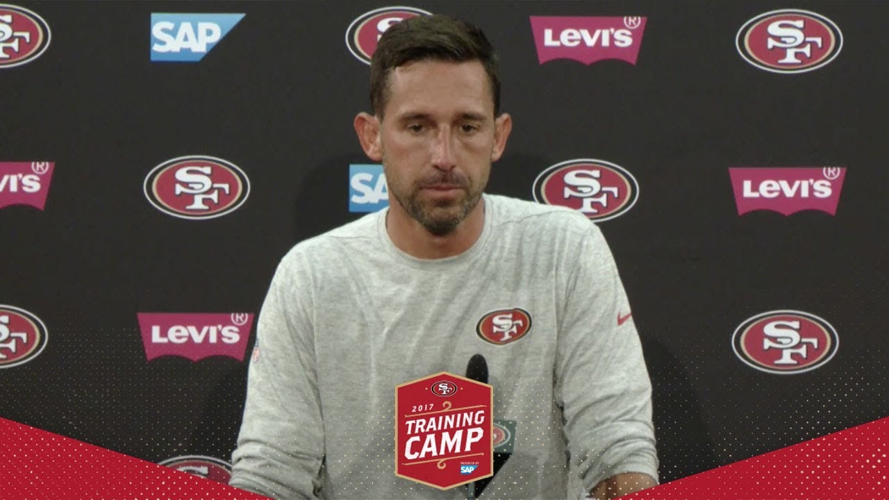 Kyle Shanahan Recaps Practice, Provides Injury Update - YouTube