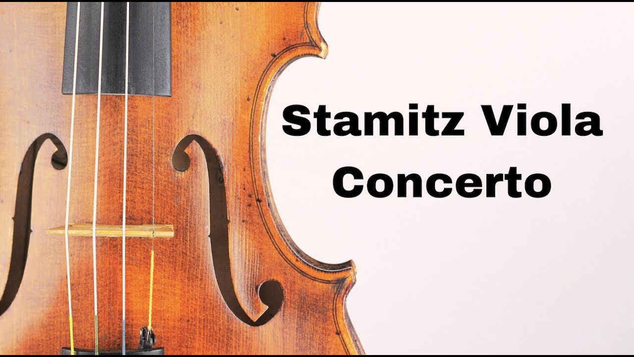 Stamitz Viola Concerto With Piano Accompaniment (Exposition) Audition ...