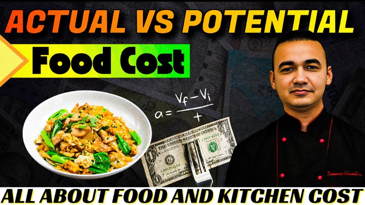 Food Cost Strategies | Actual Vs Potential Food Cost | Food Cost | Food ...