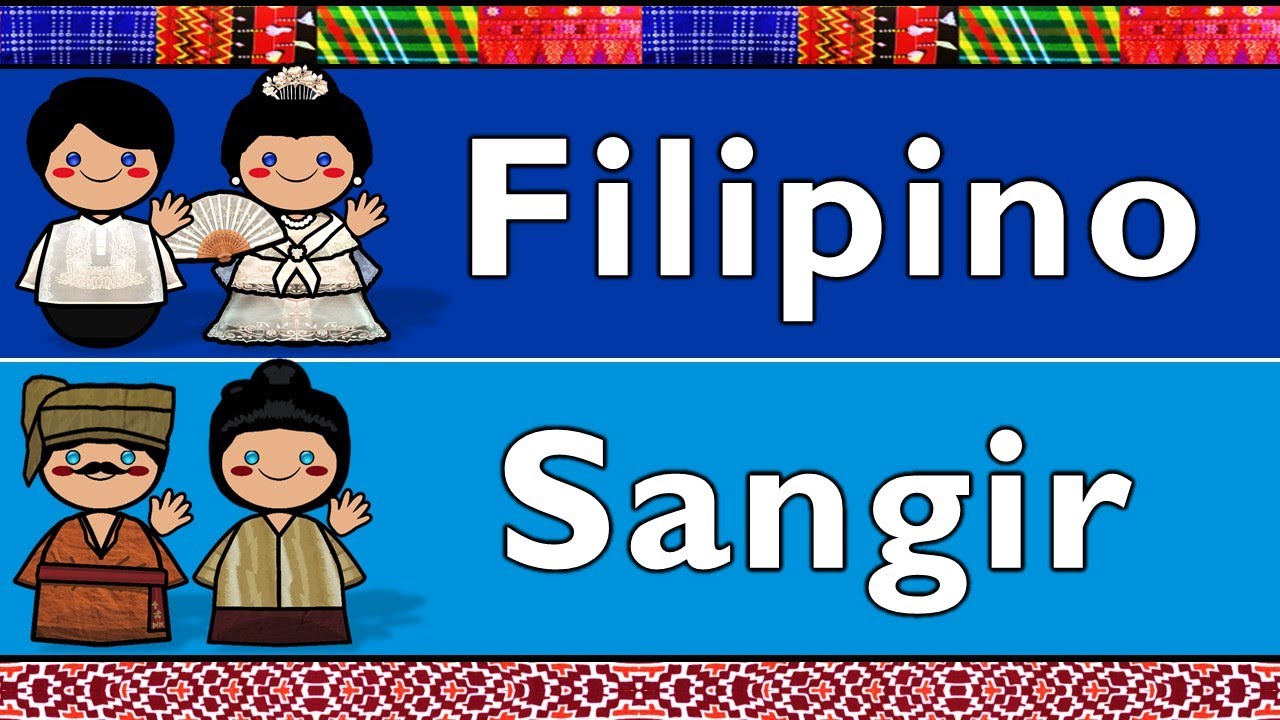 AUSTRONESIAN: FILIPINO & SANGIR - YouTube