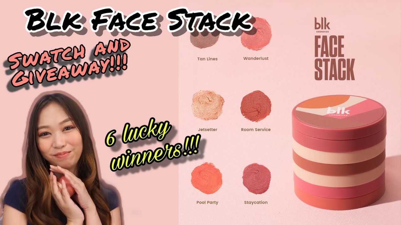 BLK FACE STACK SWATCH + GIVEAWAY!!! - YouTube