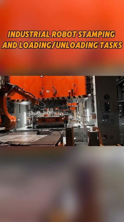 Industrial Robots Nailing Stamping and Loading Tasks#industrialrobots #loadingandunloading # ...
