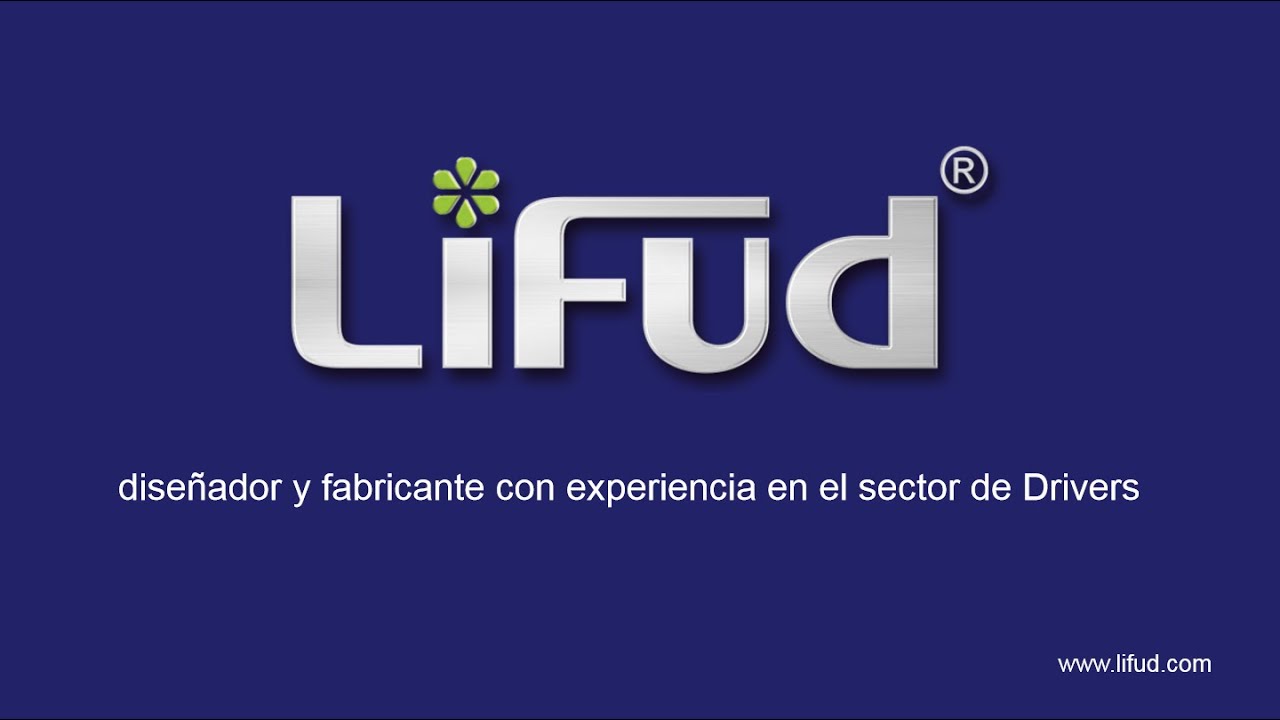 LIFUD Driver Luminaria Vial - YouTube